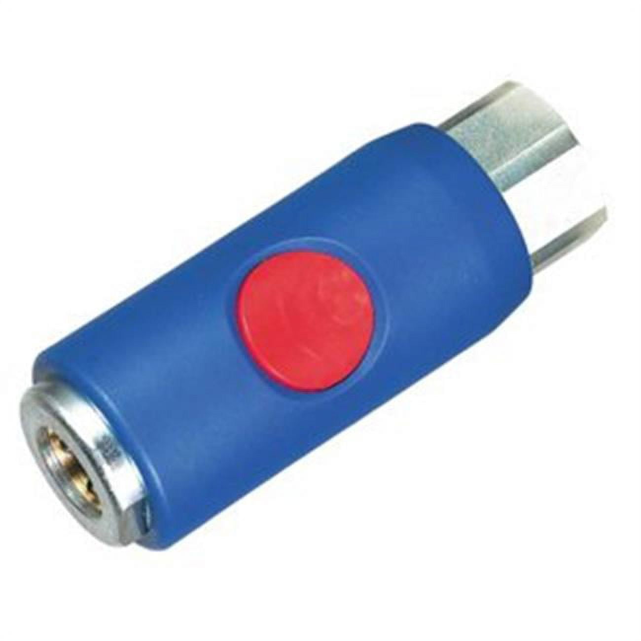 Prevost Truflate FNPT Coupler - Blue Body/Red Button - Walmart.com