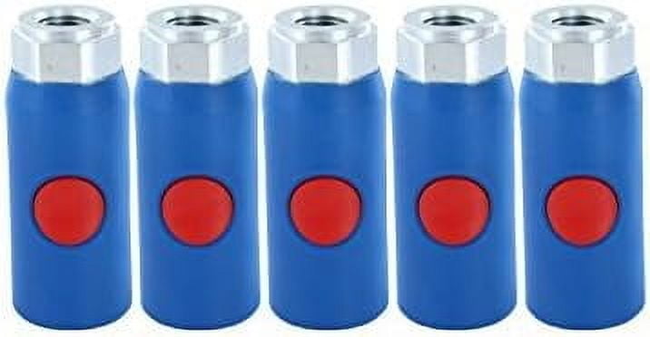 Prevost URC061201 Safety Coupler 1/4 in. Truflate Style 5 Pack ...