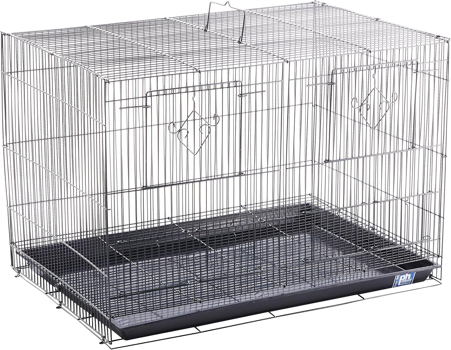 Prevue Hendryx SPF063 Divided Flight Cage, Black - Walmart.com