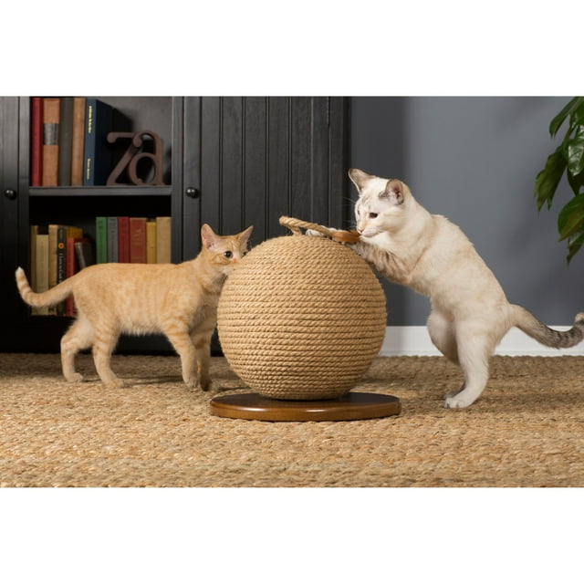 Prevue Pet Kitty Power Paws Sphere with Tassel Cat Toy - Walmart.com