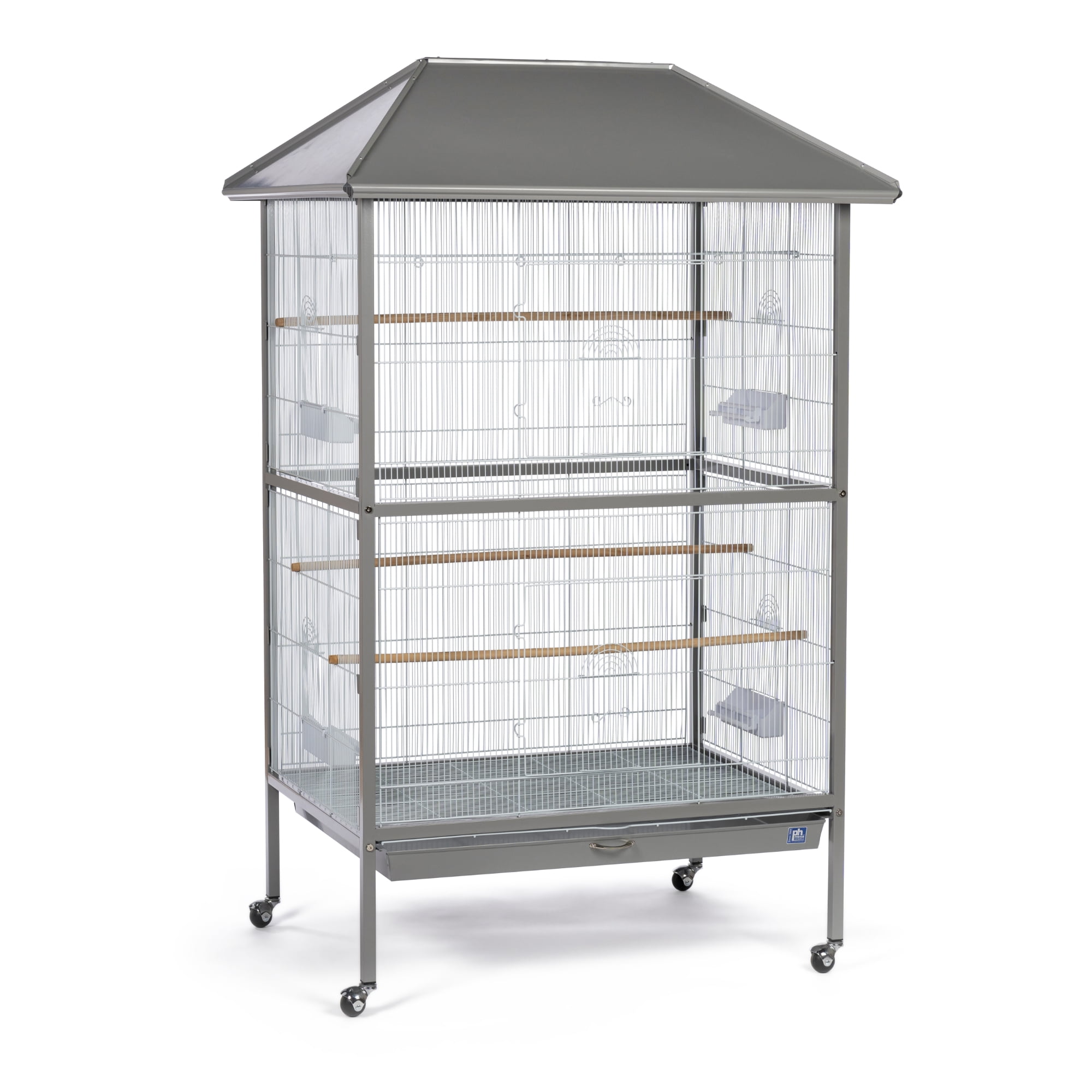 Prevue Pet Products Charming Aviary Flight Cage Jumbo Bird Cage with ...