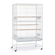A and E Cage Co. 40"X30" Double Stack Breeder Cage - Platinum - Walmart.com