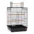 Prevue Pet Products Cockatiel Playtop Bird Cage - Black SP1818PTB ...