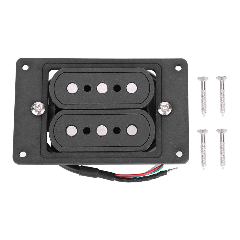 Prewired 3 String Humbucker Pickup Input Jack for Cigar Box Guitar ...