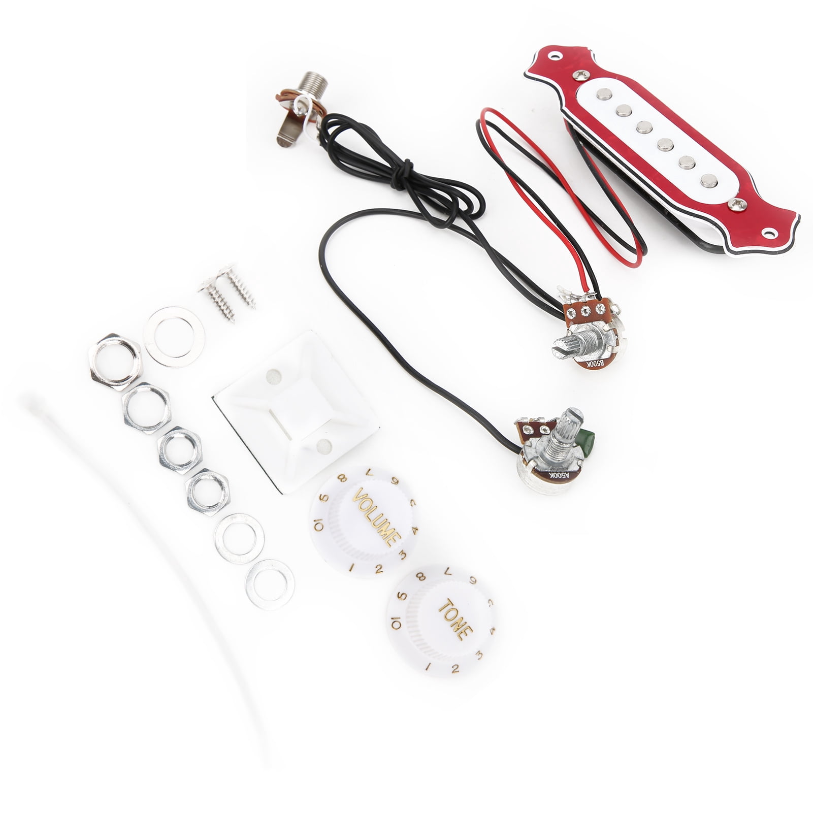 Prewired Soundhole Cigar Box Electric Guitar Pickup for 6-String ...