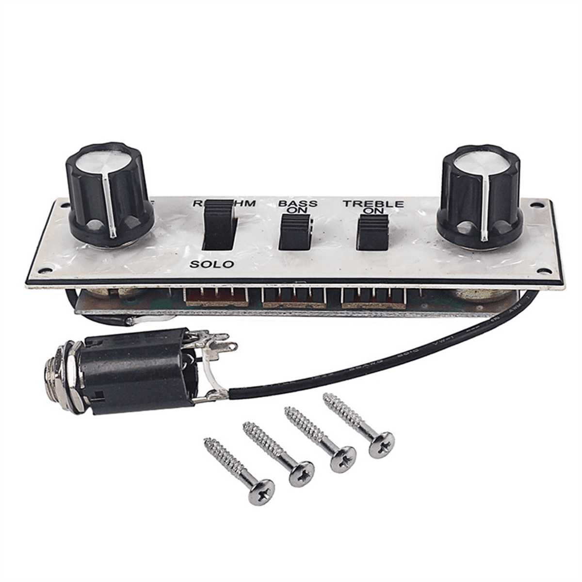 Prewired Width Control Plate Loaded Switch Wiring Harness Guitar ...