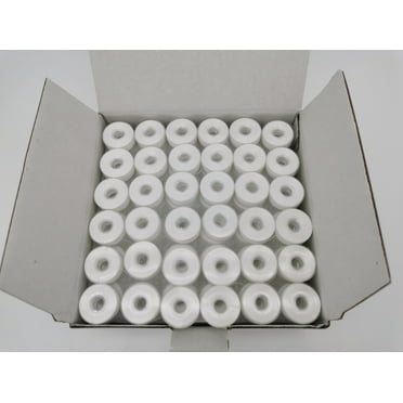144pcs Multi-color Prewound Bobbins, Plastic Sided, Size A, Style A ...