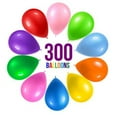 Prextex 300 Strong Latex Balloons 12 Inch - Assorted Colors for Party ...
