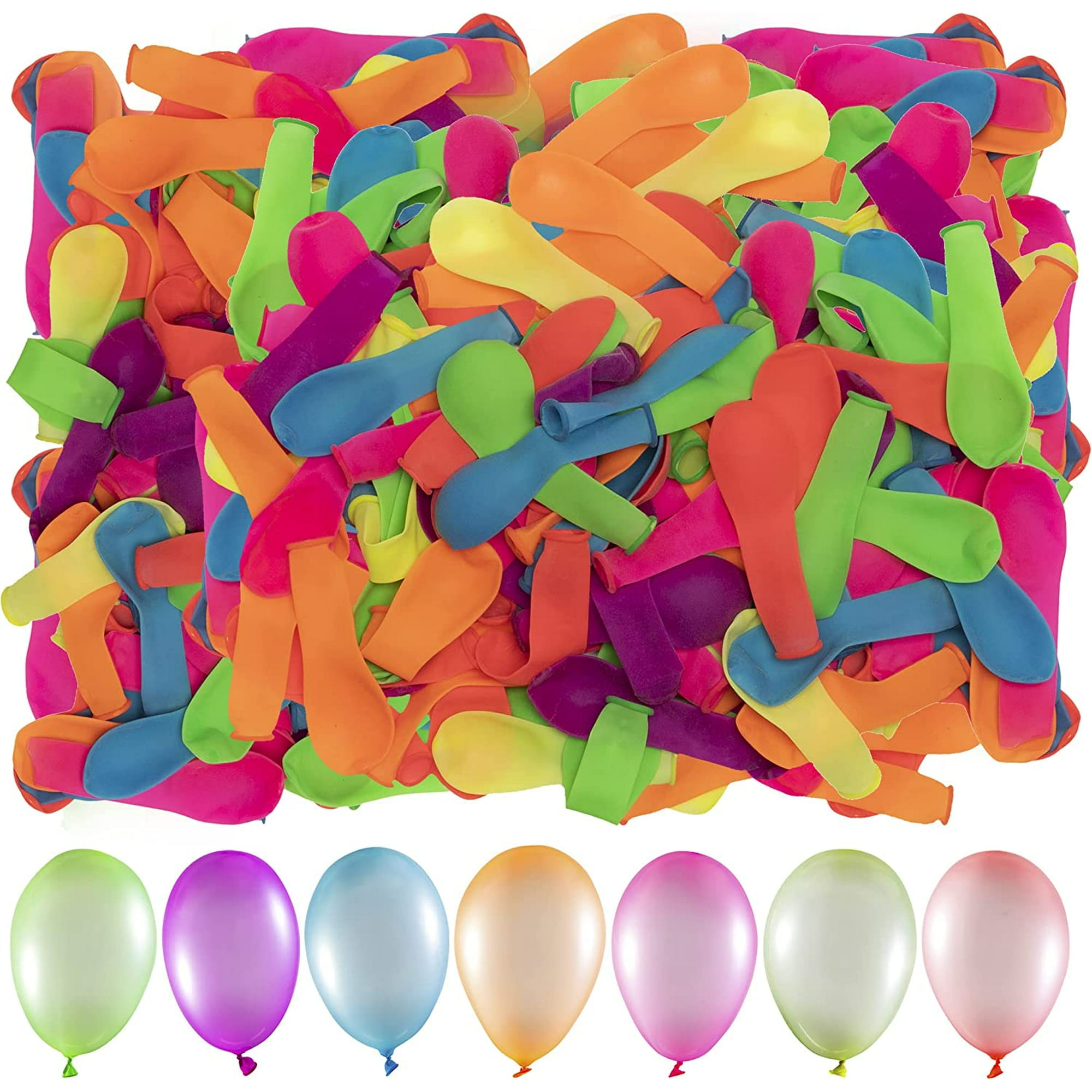 Prextex 600 Water Balloons Bulk Pack - Easy Fill, Kids Toys for Outdoor ...