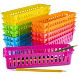 Prextex Classroom Pencil Organizer | Pencil/Crayon Basket | Variety ...