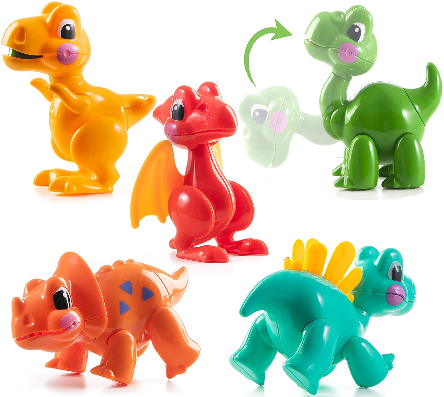 The Simpsons Family Bendable Figures Set - Walmart.com