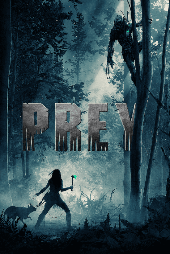 Prey 2022 Movie Poster 24x36 - Intense Predator Prequel with Native ...