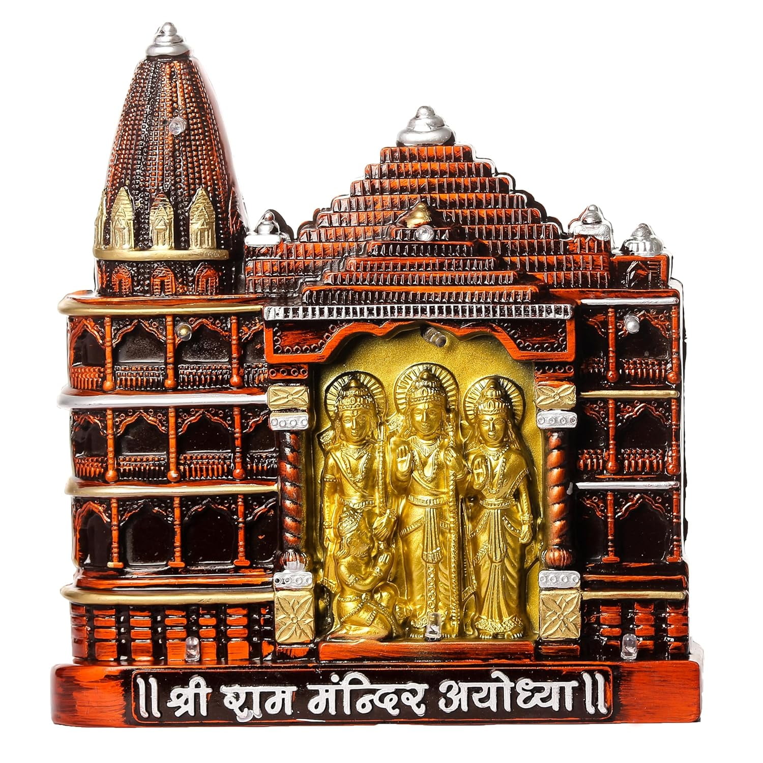Prezent Pearls Original Ram Mandir Ayodhya Temple Model HomeOfficeShop ...