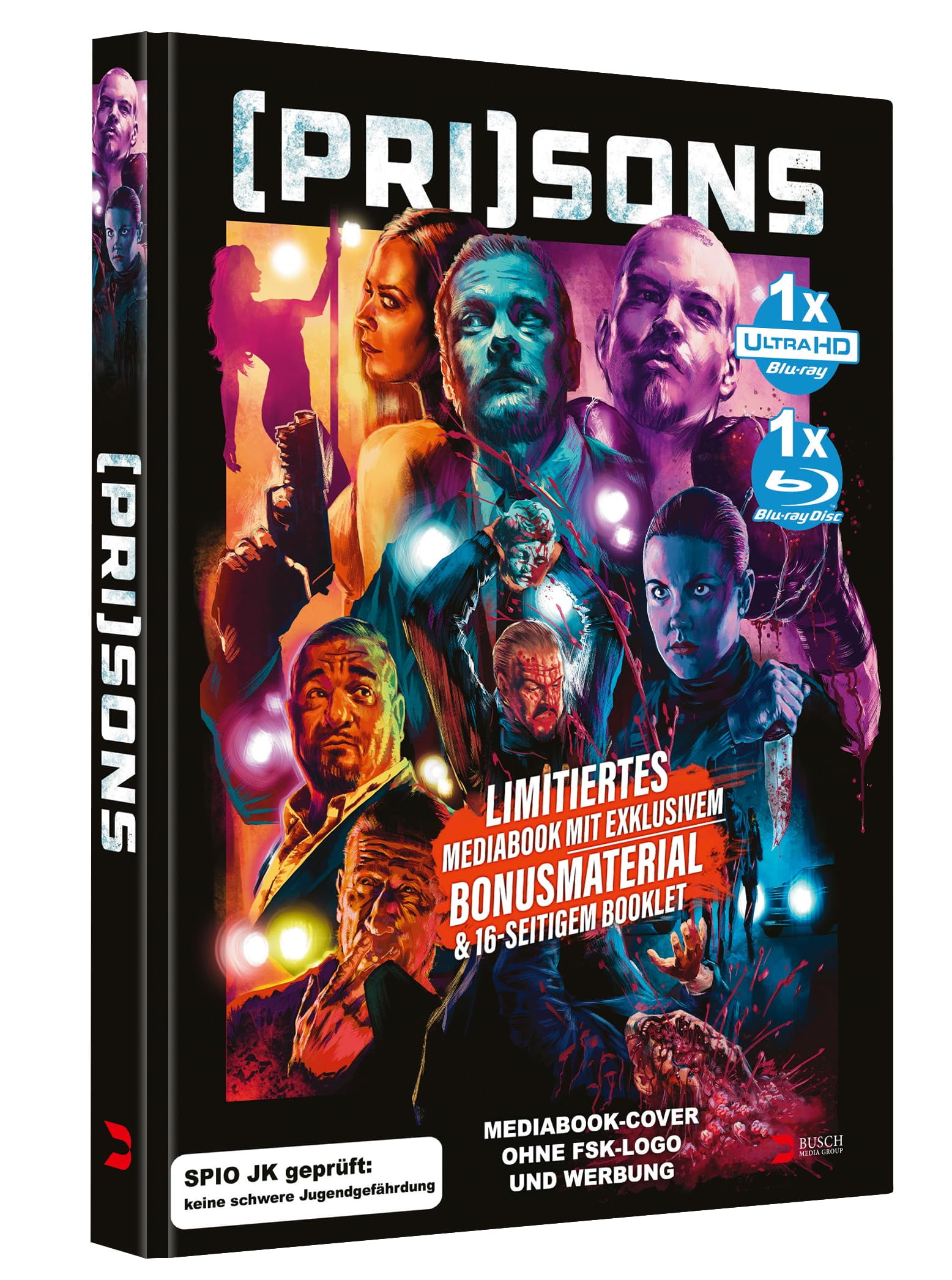 (Pri)sons (uncut) - 2-Disc Limited Edition Mediabook (UHD Blu-ray + Blu ...