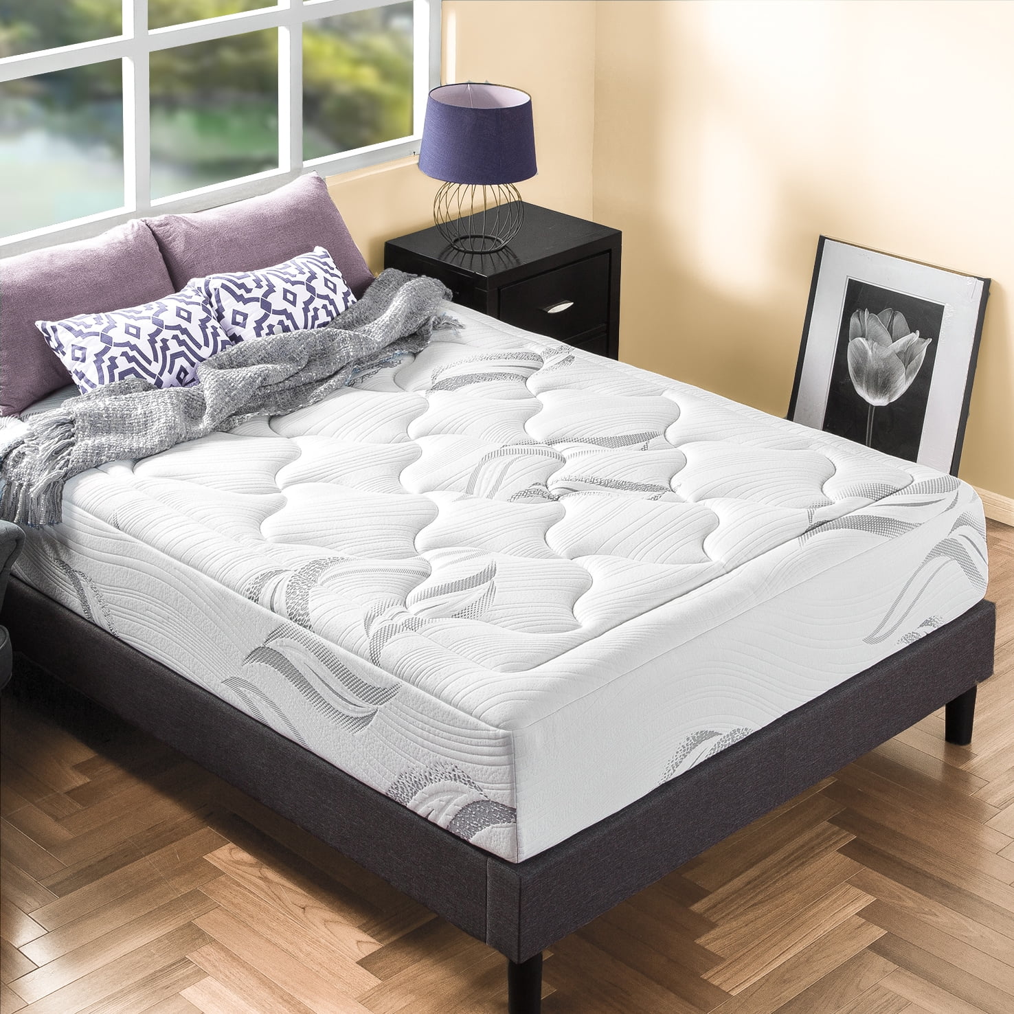 Priage 12-inch Full-Size Ultra Plush Memory Foam Mattress - Walmart.com