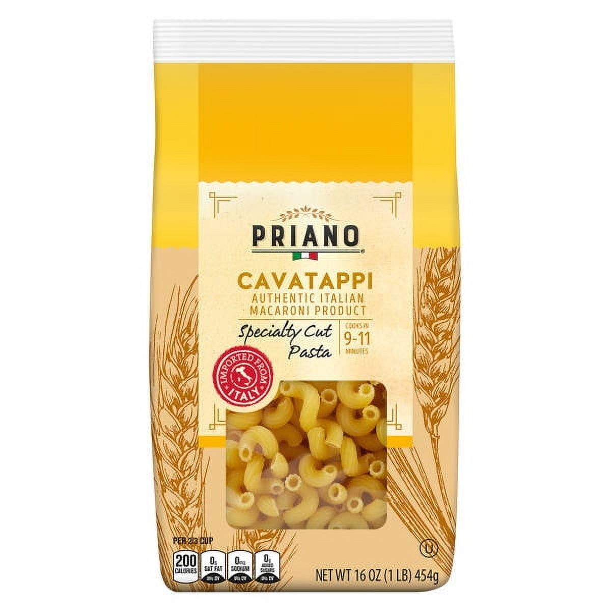 Priano Specialty Cut Cavatappi Pasta, 16 oz - Walmart.com