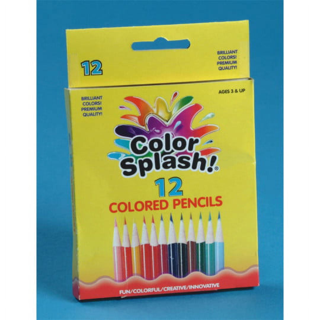 (Price/Box of 12)Color Splash! Short Colored Pencils - Walmart.com