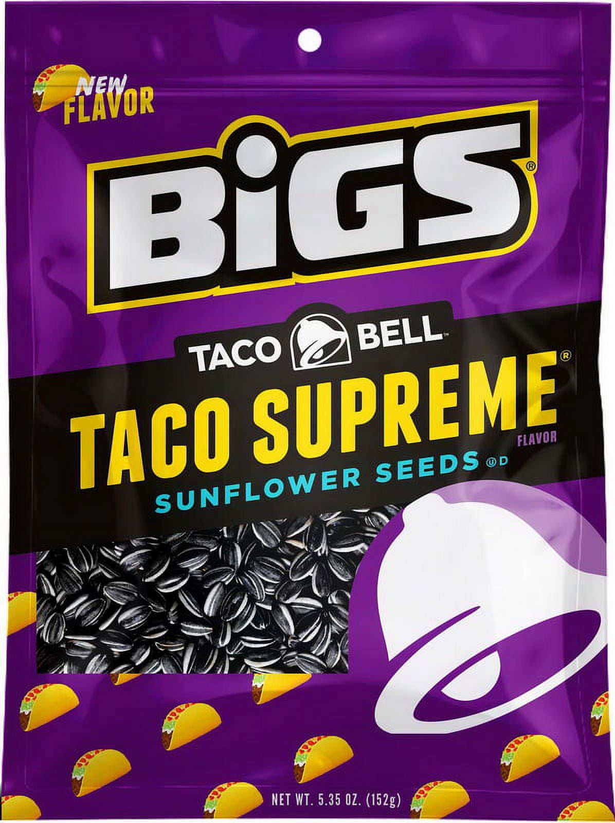 (Price/CASE)Bigs 1601201344 Bigs Taco Supreme Sunflower Seeds - Walmart.com