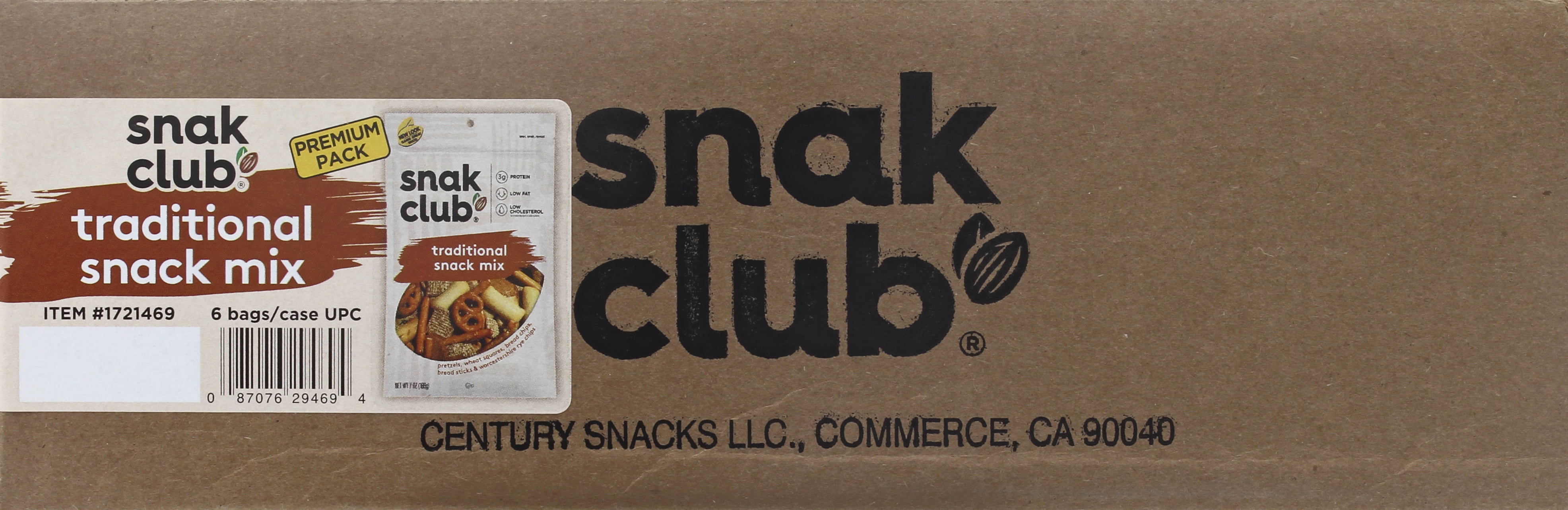 (Price/CASE)Century Snacks Traditional Mix 7 Ounce - 6 Per Case ...