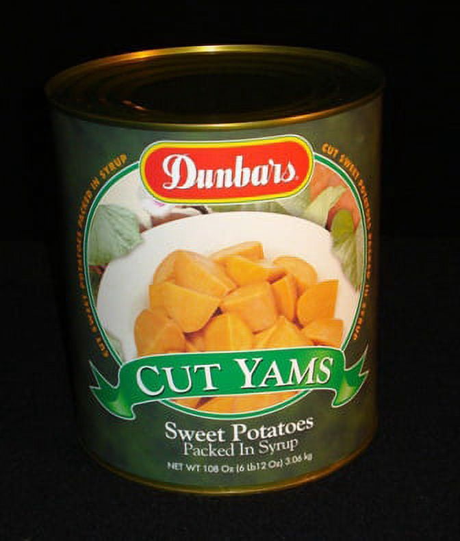 Dunbar Sweet Potato Select Fancy, 108 Ounce, 6 Cans Per Case - Walmart.com