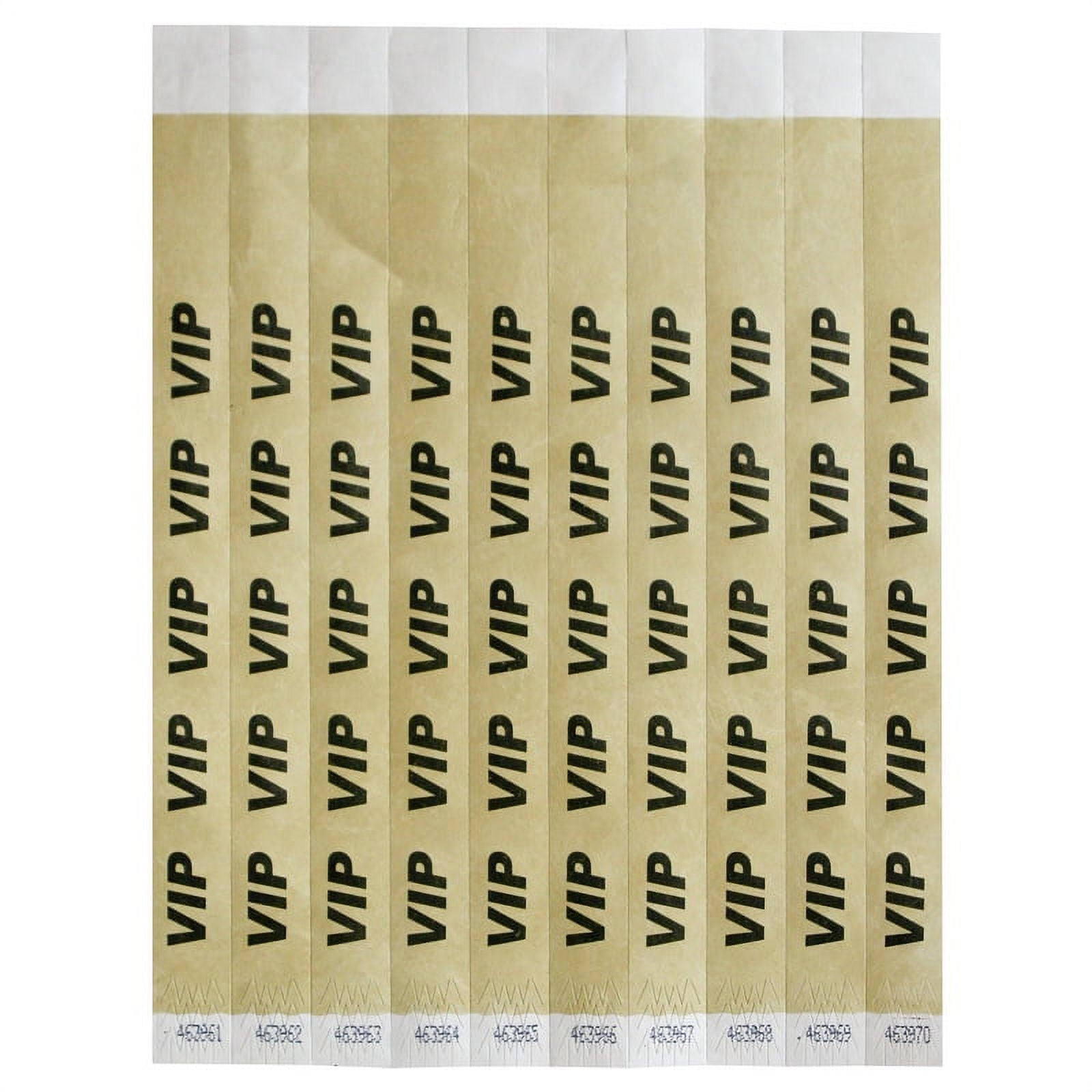Tyvek® VIP Wristband, Pack of 500 - Walmart.com