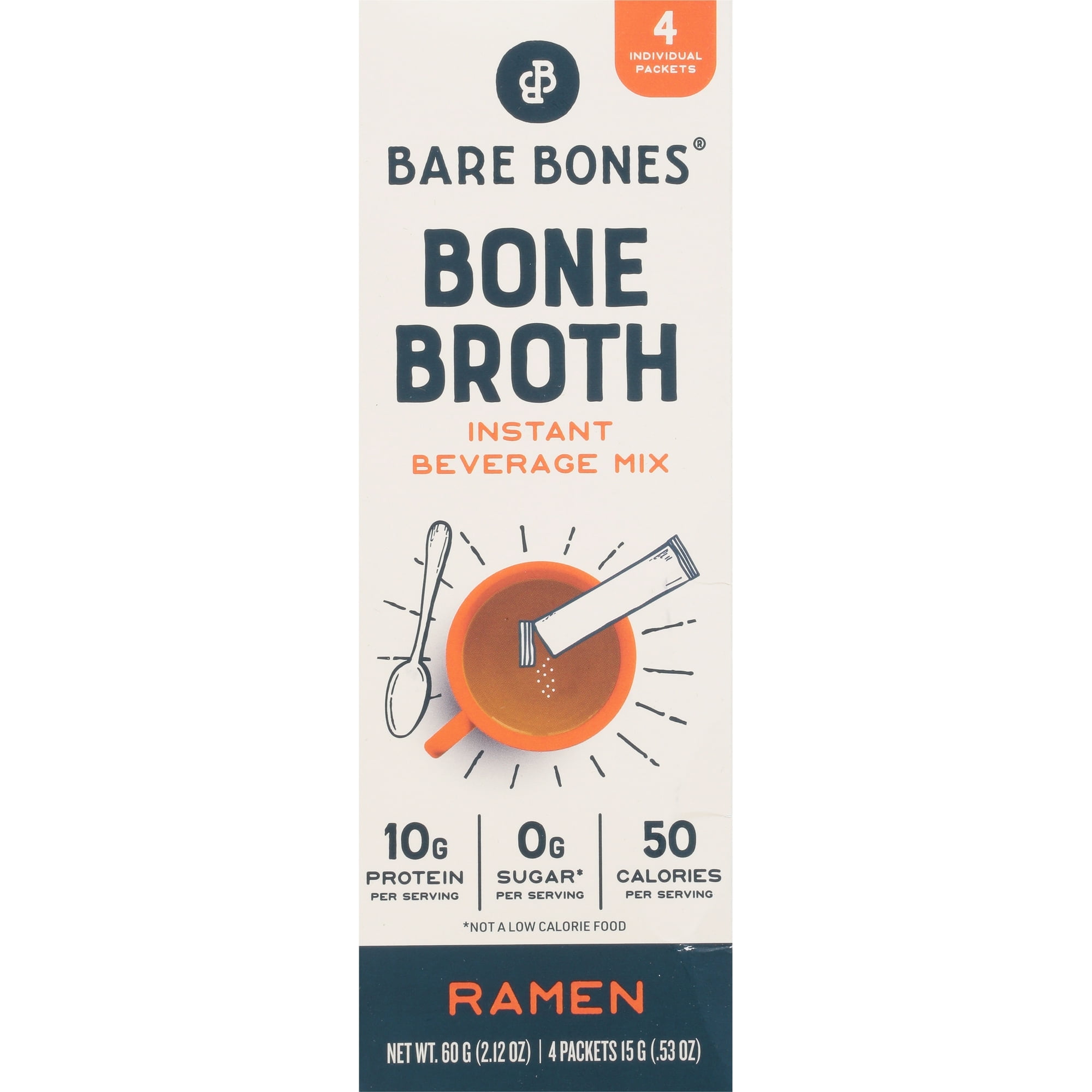Bare Bones Broth - Bone Brth Ramen Instant Stks - Case Of 8-2.21 Oz ...