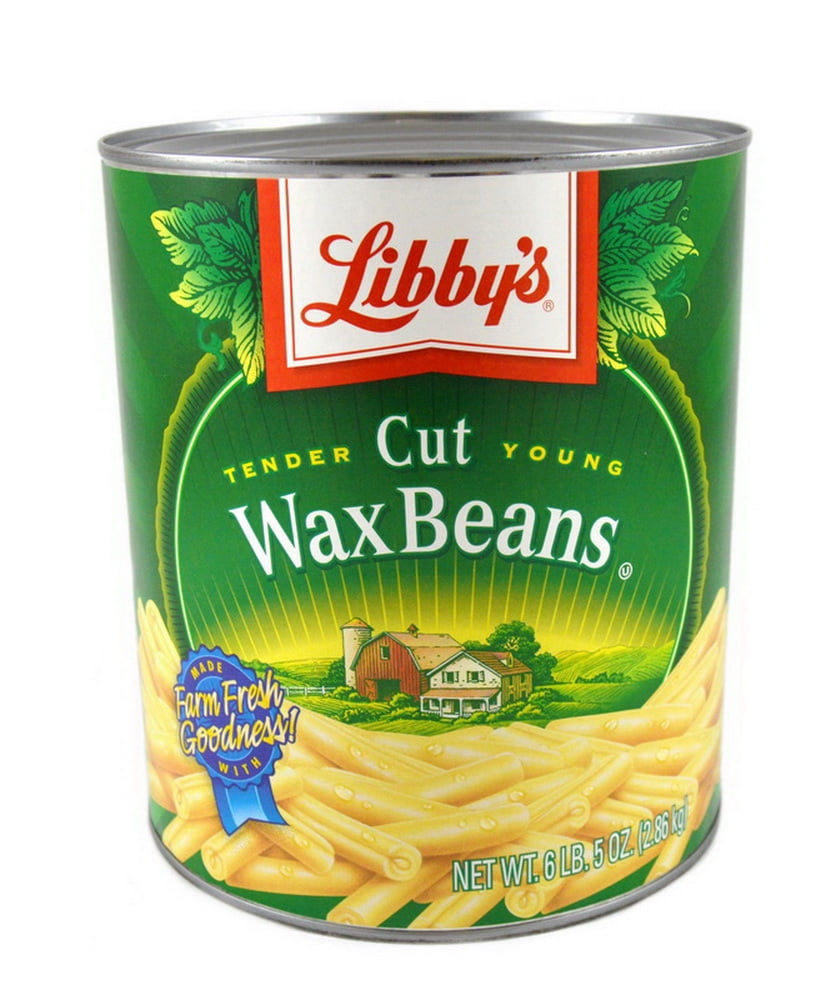(Price/Case)Bean Libby Fancy Wax Cut 4 Sieve 6-101 Ounce - Walmart.com
