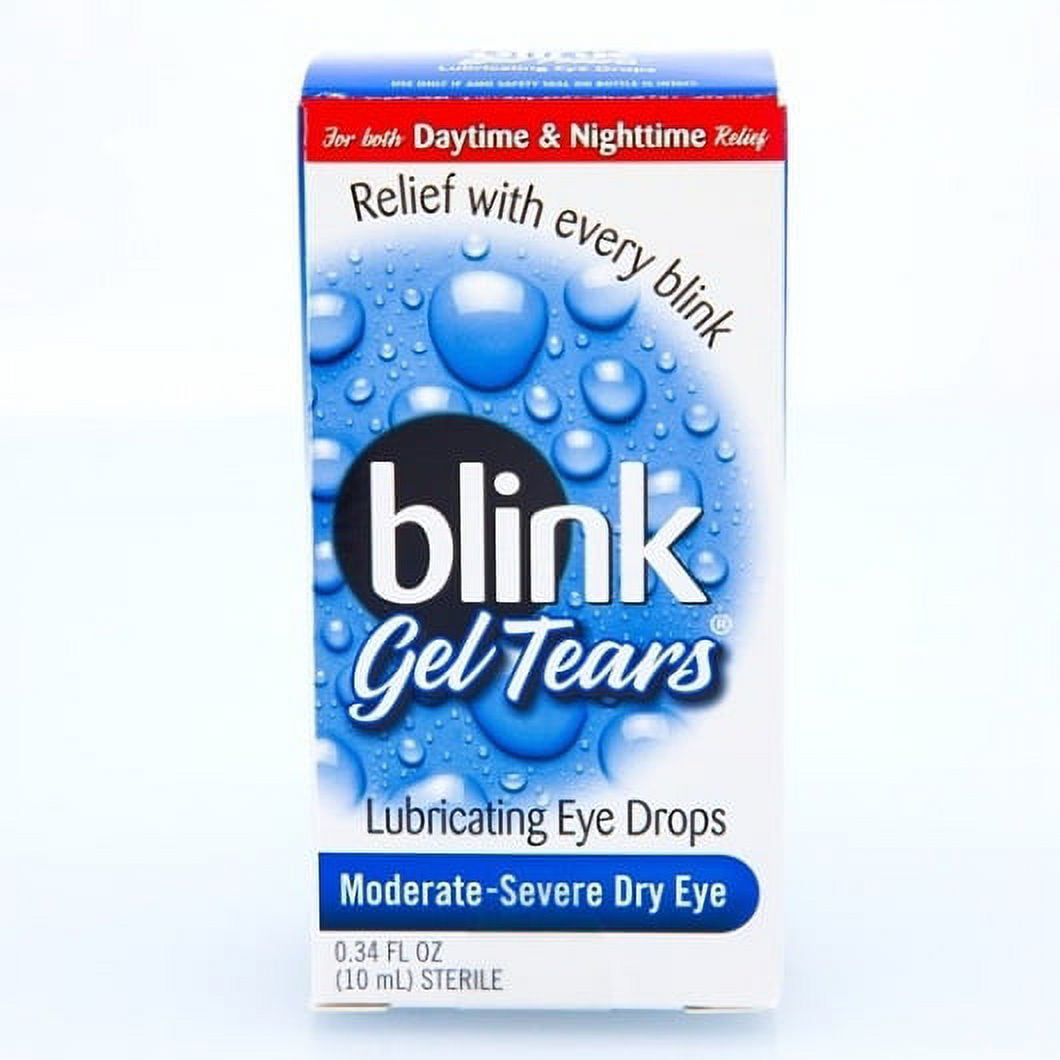 (Price/Case)Blink Gel Lubricated Eye Drops, 0.34 Fluid Ounces, 6 Per ...