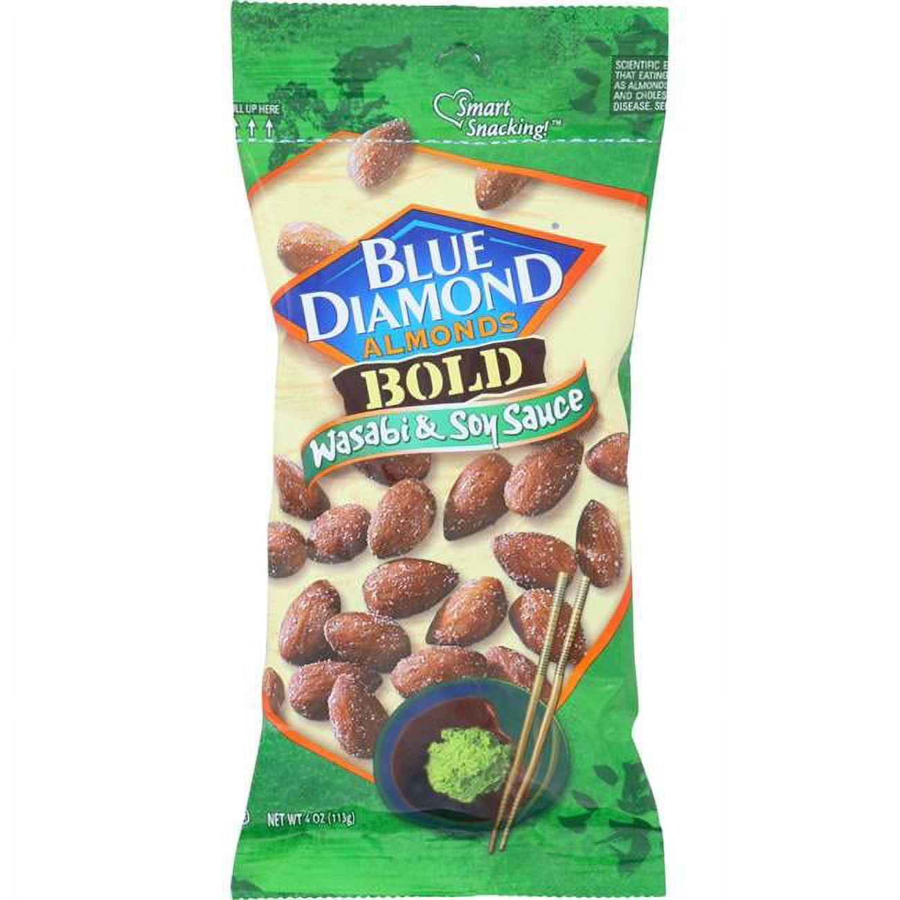 (Price/Case)Blue Diamond Wasabi & Soy Sauce 4Oz - Walmart.com