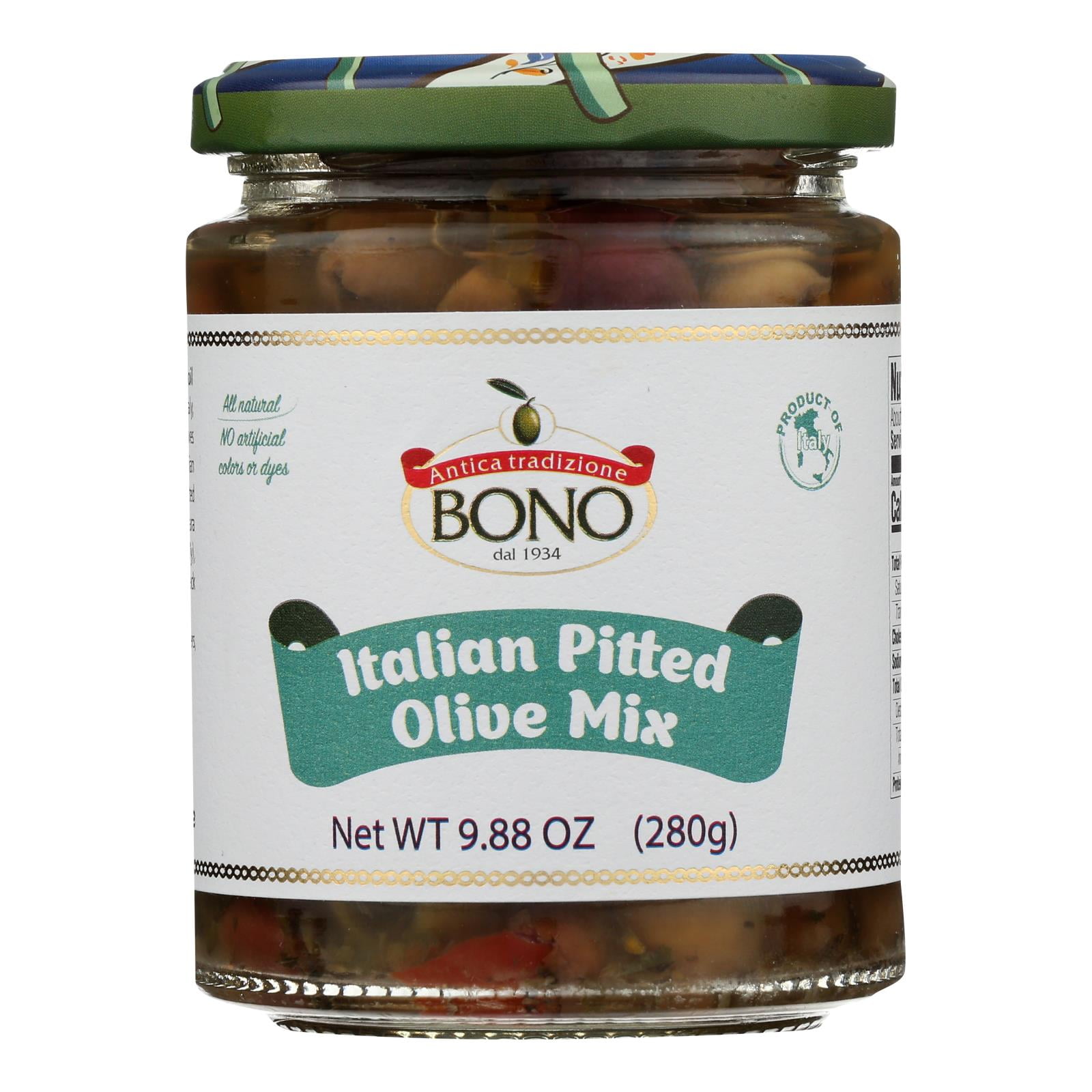 (Price/Case)Bono - Olive Mix Italian Pitted - Case of 6-9.88 OZ ...