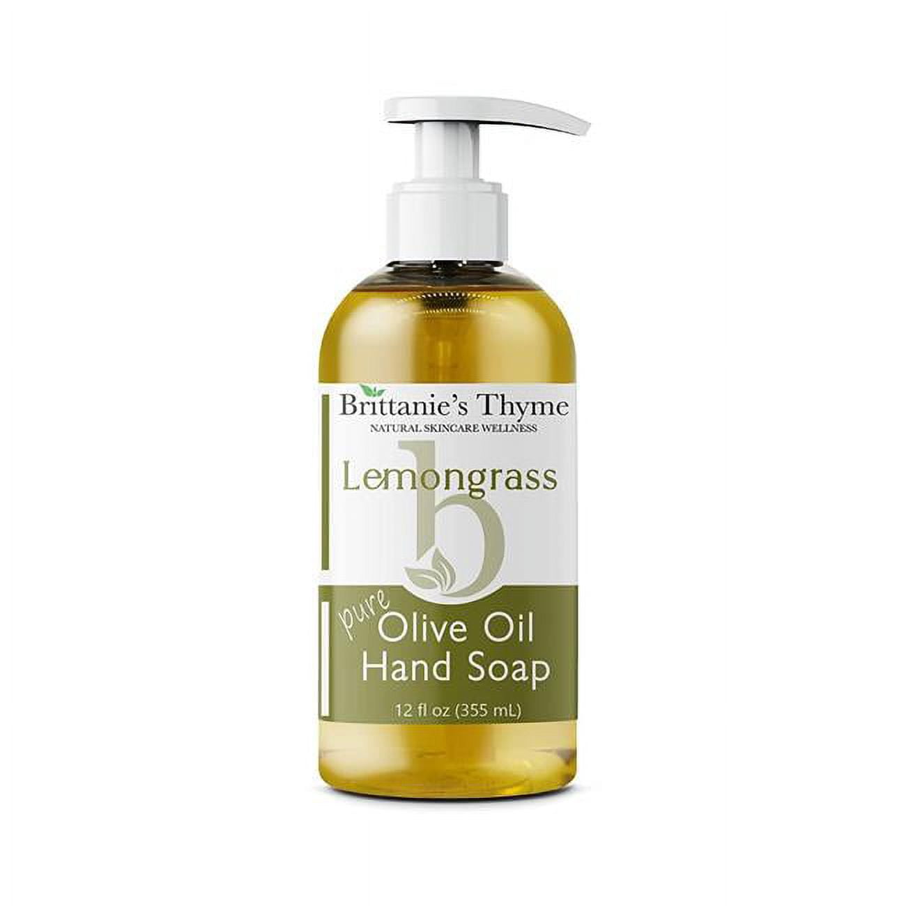BRITTANIE'S THYME: Lemongrass Olive Oil Hand Soap, 12 oz - Walmart.com