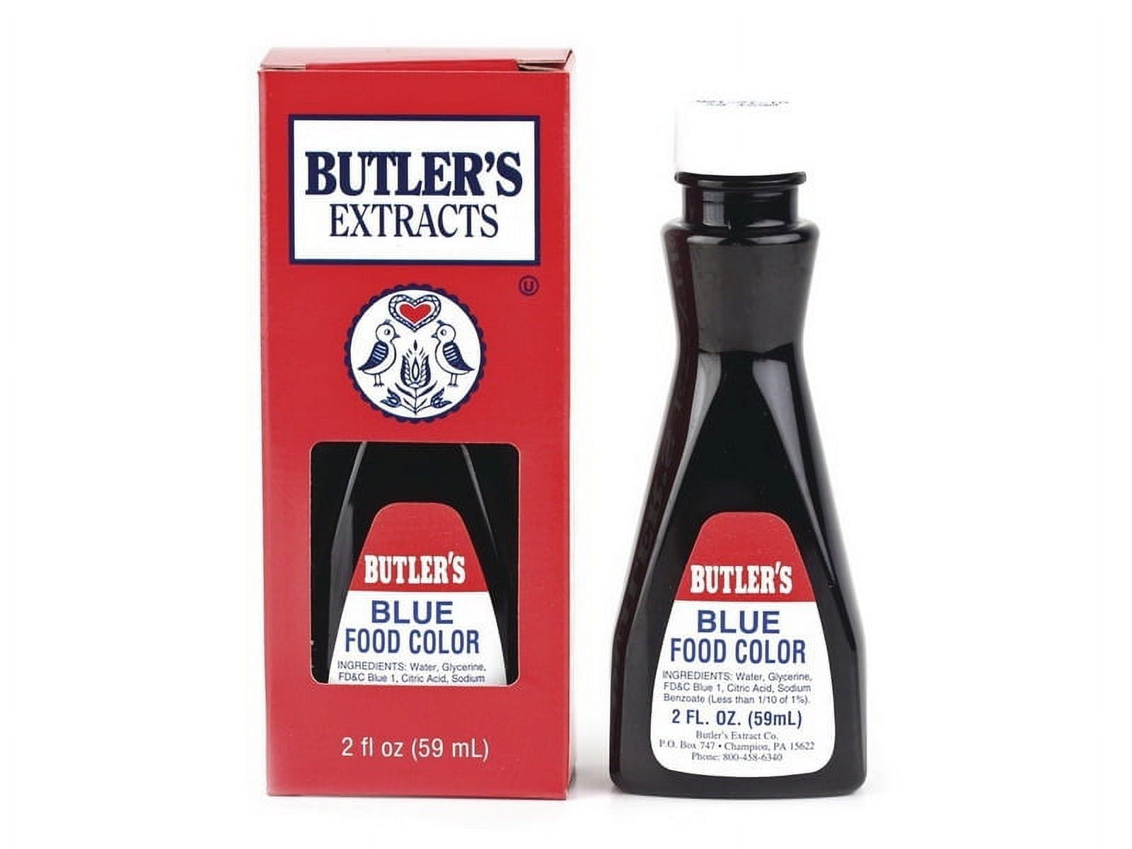 (Price/Case)Butler's Best Blue Food Coloring 12/2oz, 174195 - Walmart.com