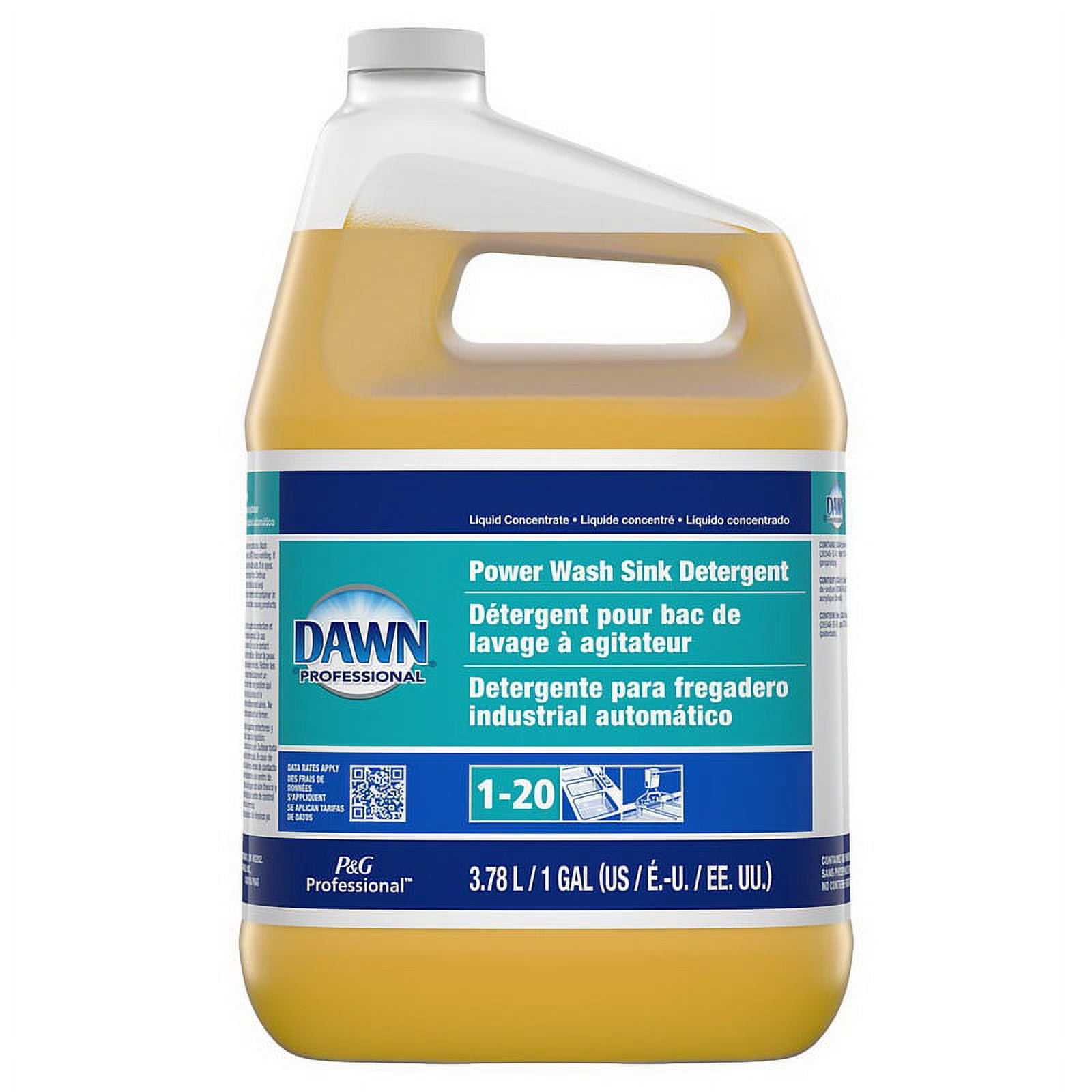 (Price/Case)Dawn Professional Detergent Dawn Power Wash, 1 Gallon, 3 ...