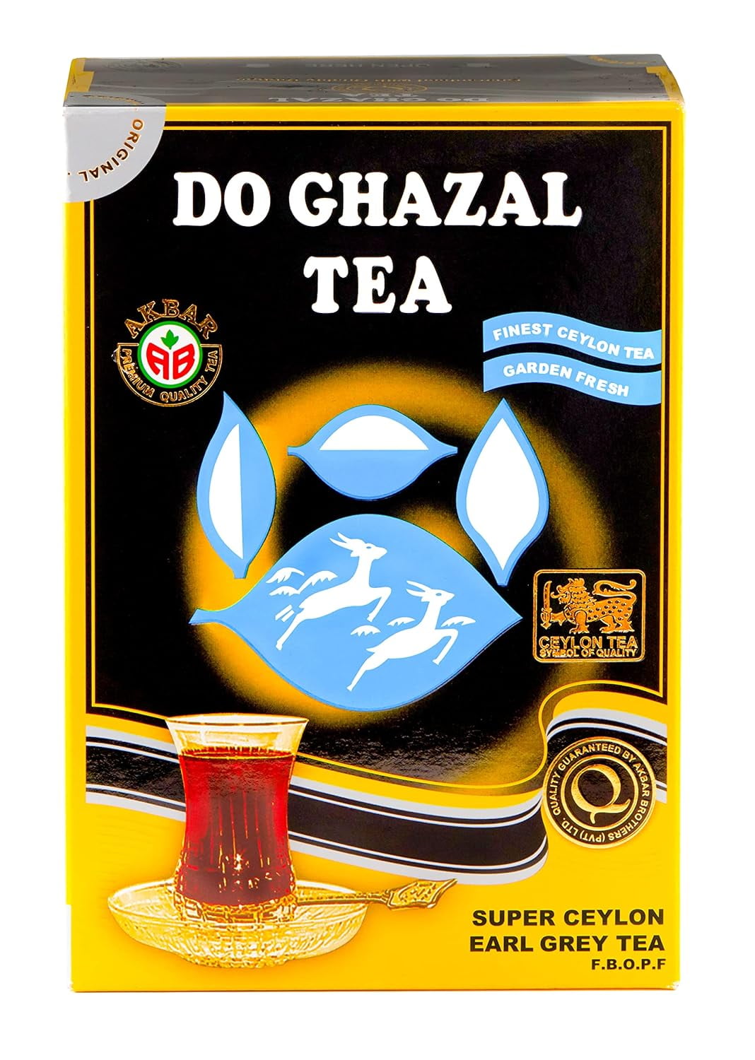 Do Ghazal Earl Grey Tea 16oz 454g Earl Grey Tea Loose Leaf Pure Ceylon ...