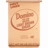 (Price/Case)Domino Light Brown Sugar, 50 Pounds - Walmart.com