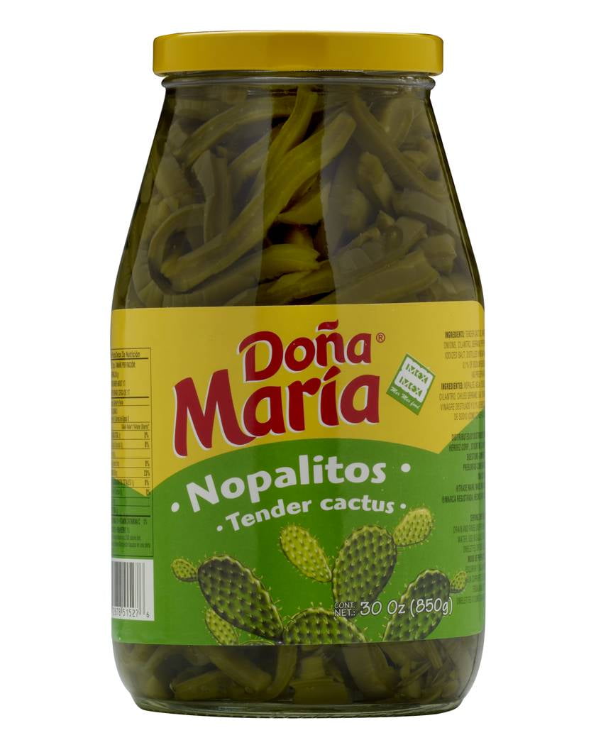 Dona Maria Mexican Cooking Nopalitos Pepper Sliced, 30 Ounces, 12 per ...
