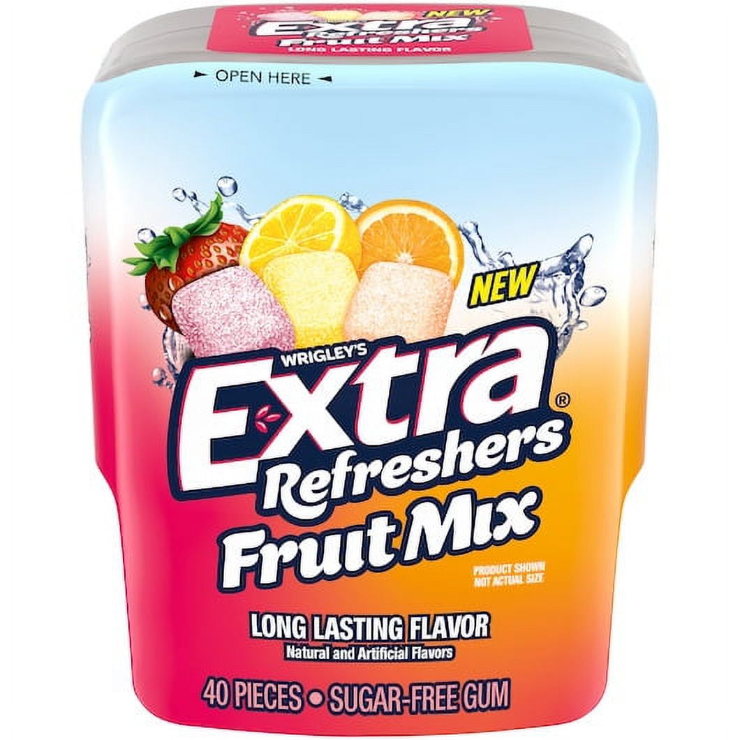 Extra Sugar-Free Refreshers Fruit Mix, 40 Piece, 6 per case - Walmart.com