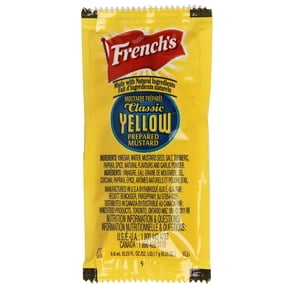 Individual Mustard Packets