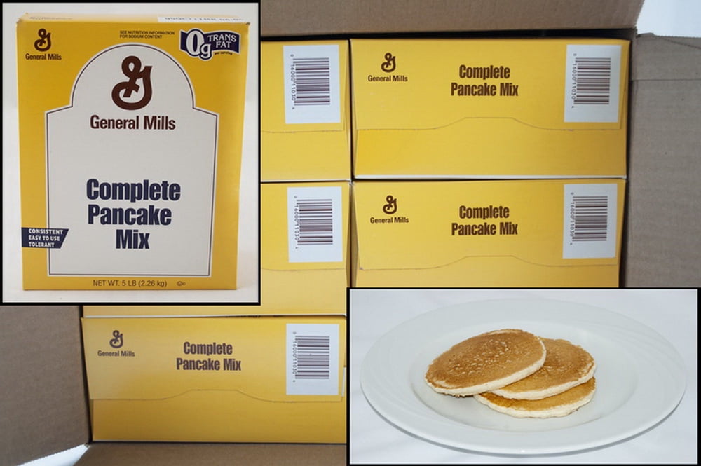 (Price/Case)General Mills Complete Value Pancake Mix 5 Pound Box - 6 ...