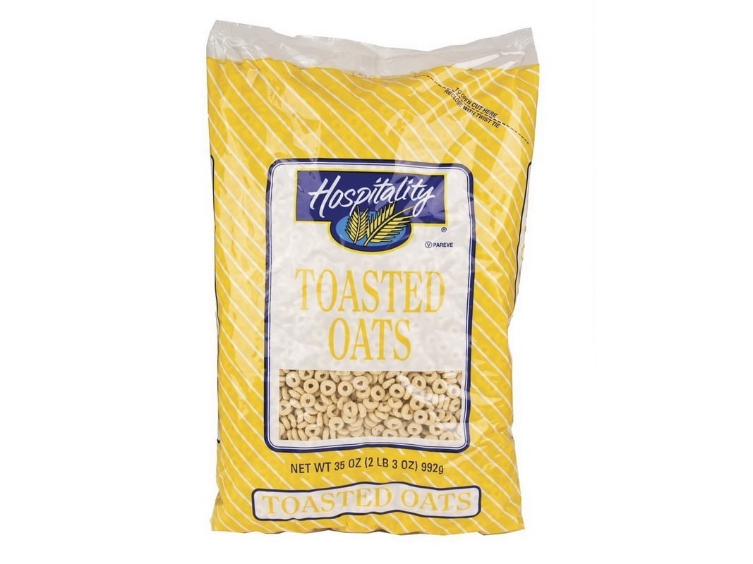 (Price/Case)Hospitality Toasted Oats 4/35oz, 577225 - Walmart.com