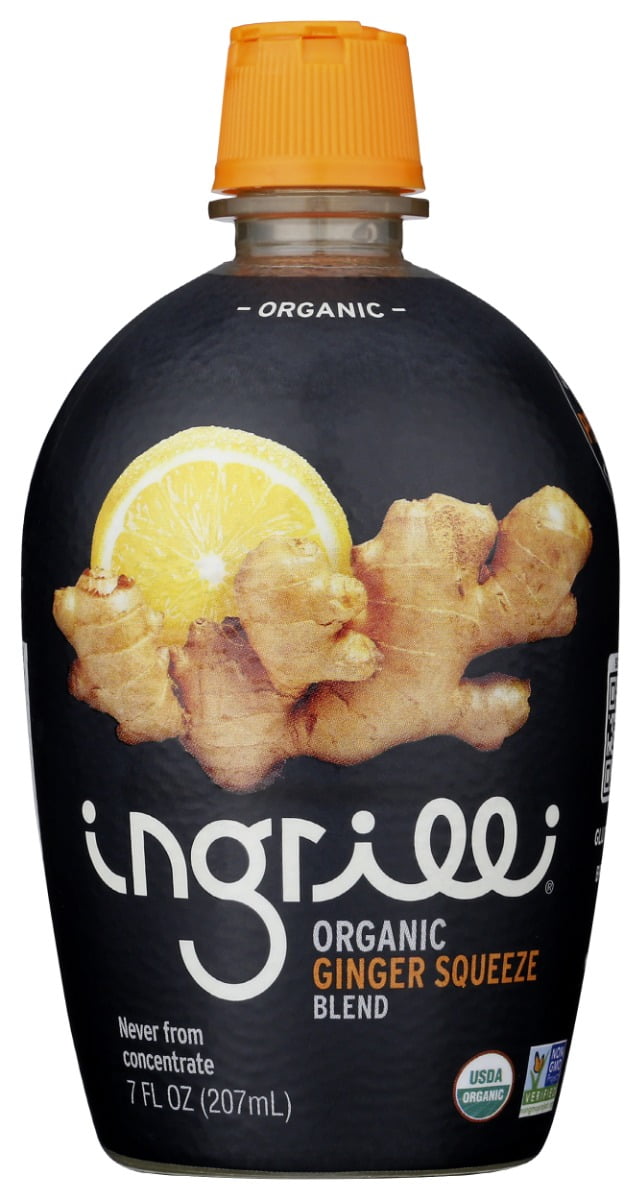 (Price/Case)Ingrilli - Squeeze Ginger Blend - Case of 12-7 FZ - Walmart.com