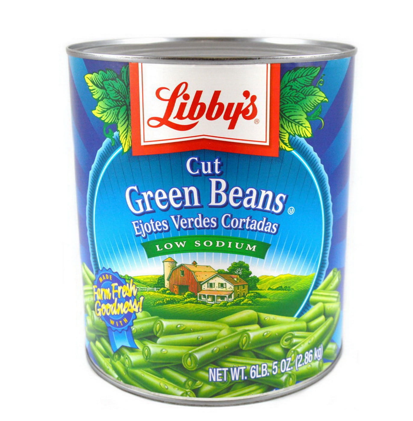 (Price/Case)Libby Green Bean Cut Mix Sieve Low Sodium 6-101 Ounce ...
