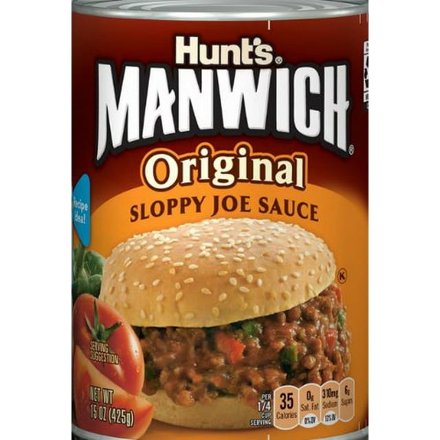 Manwich Original Sloppy Joe Sauce 15 Oz - Case of 24 - Walmart.com