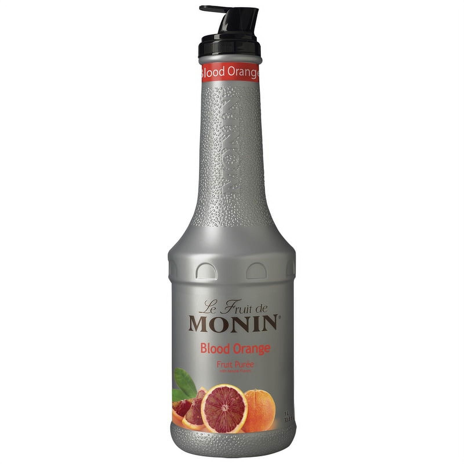 (Price/Case)Monin Blood Orange Puree 1 Liter Bottle - 4 Per Case ...