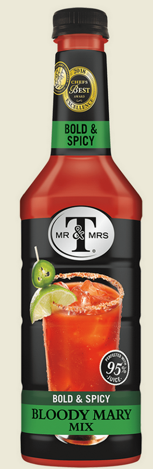Mr & Mrs T Bold & Spicy Bloody Mary Cocktail Mixer, 1 LT - 2 Case of 6 ...