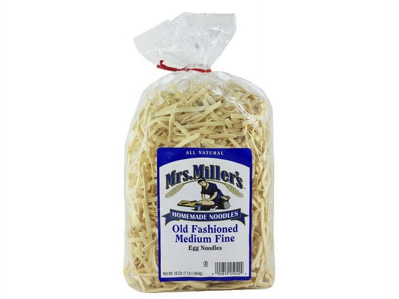 (Price/Case)Mrs. Miller's Old Fashioned Medium Fine Noodles 12/16oz ...