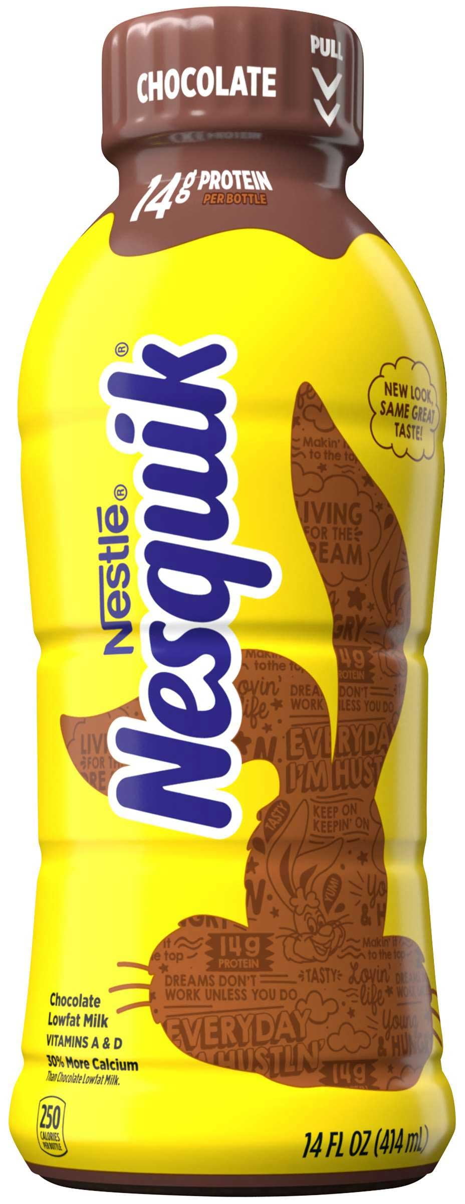 (Price/Case)Nestle 00028000948733U Nesquik Chocolate 1% 12-14 Fluid ...