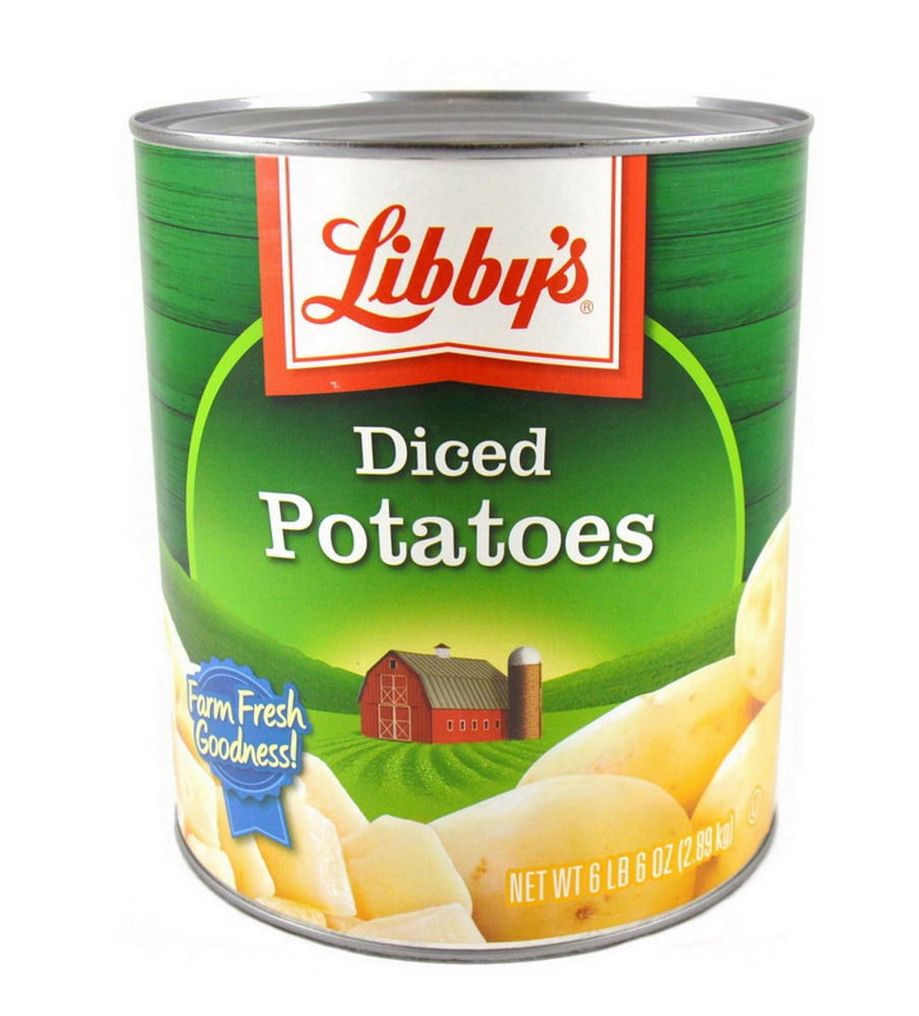 Libby's Diced Potatoes, 6-Pack, 102 Oz Each, Kosher, Dry Goods, 1095 ...