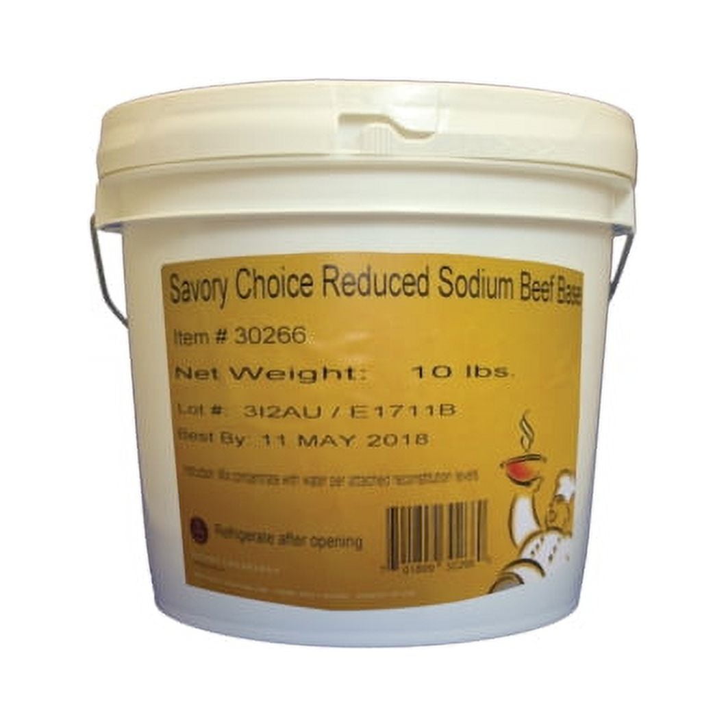 Savory Choice Gluten Free Meat Broth, Reduced Sodium Beef Base ...