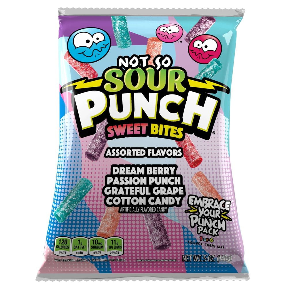 (Price/Case)Sour Punch Dream Berry Sweet Bites 12-5 Ounce - Walmart.com